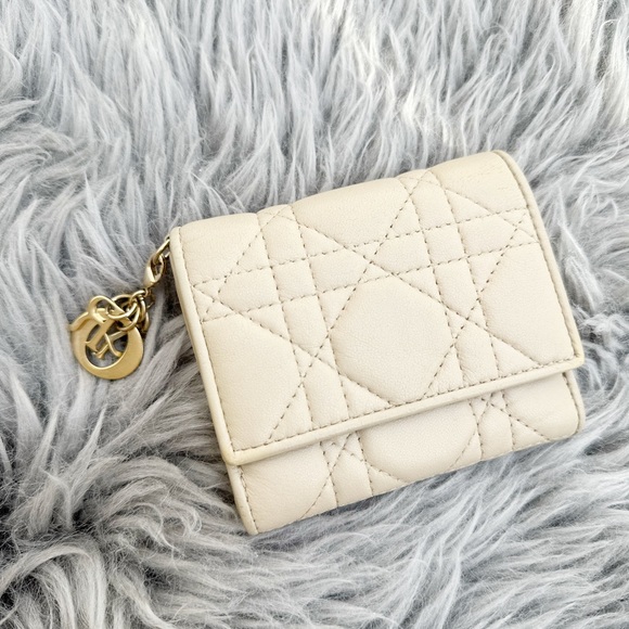 Dior | Bags | Dior Lady Dior Mini Wallet | Poshmark